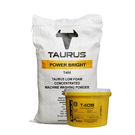 Power Bright Concentrated Washing Powder T408 | Taurus Maintenance Products