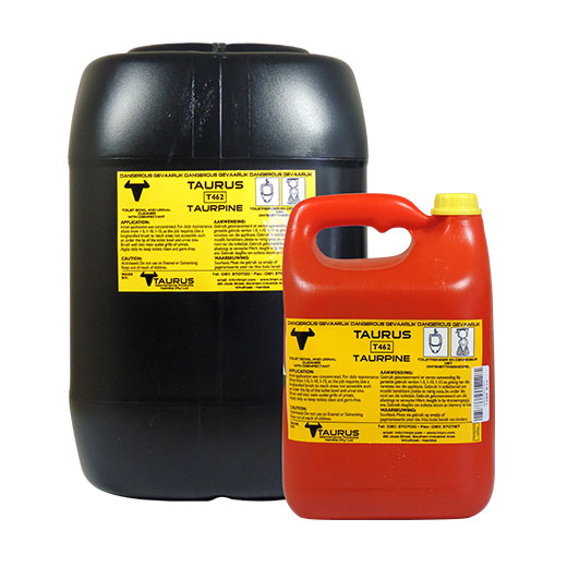 Taurpine Toilet Bowl & Urinal Disinfectant T462 | Taurus Maintenance ...